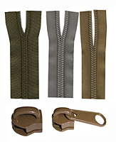 Military Zippers Chains, Pulls & Slides On Gerald Schwartz, Inc.